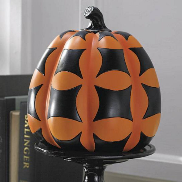 Halloween Home Decor: Chic Painted Pumpkins - Exotic Excess Halloween Home Decor: Chic Painted Pumpkins - Exotic Excess